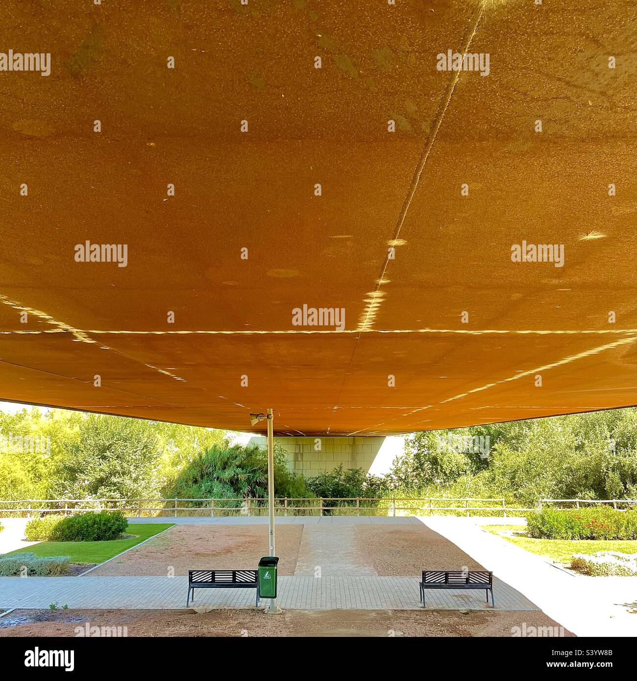 Corten steel bridge hi-res stock photography and images - Alamy