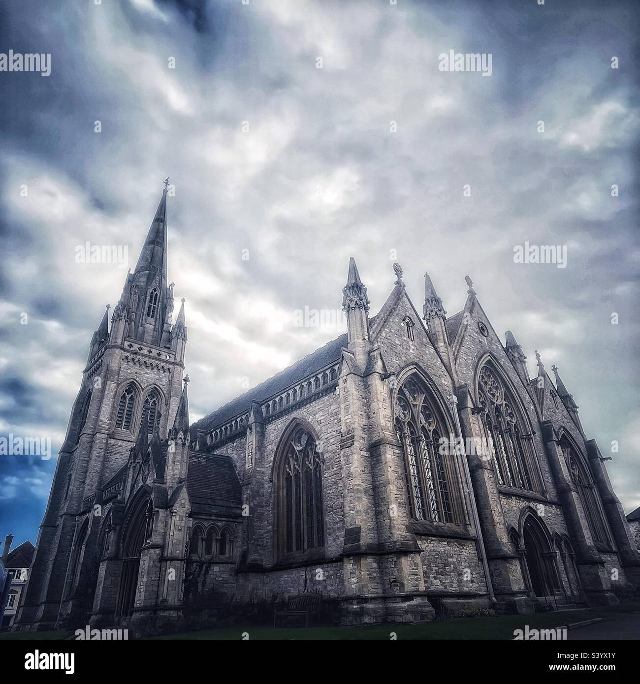 Gothic Church All Saints Ryde Isle of Wight known as the Cathedral of ...