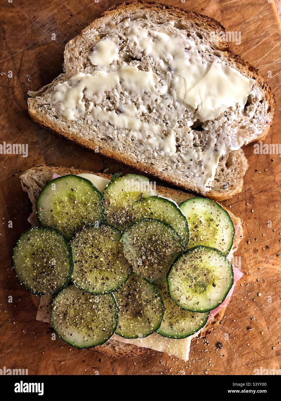 Sandwich making hi-res stock photography and images - Alamy