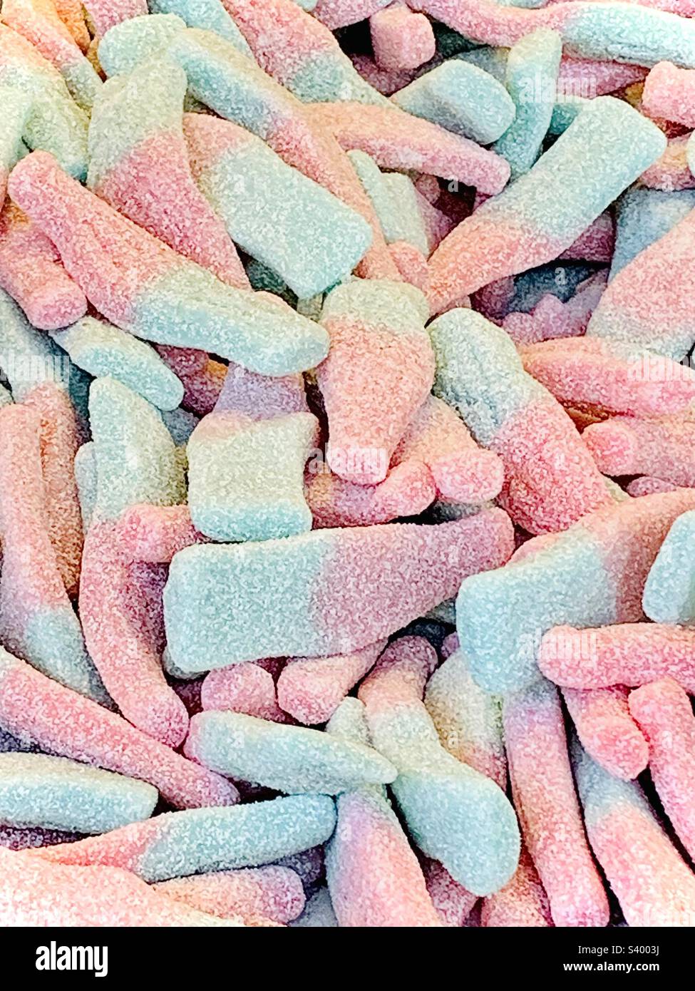 Blue sweets hi-res stock photography and images - Alamy