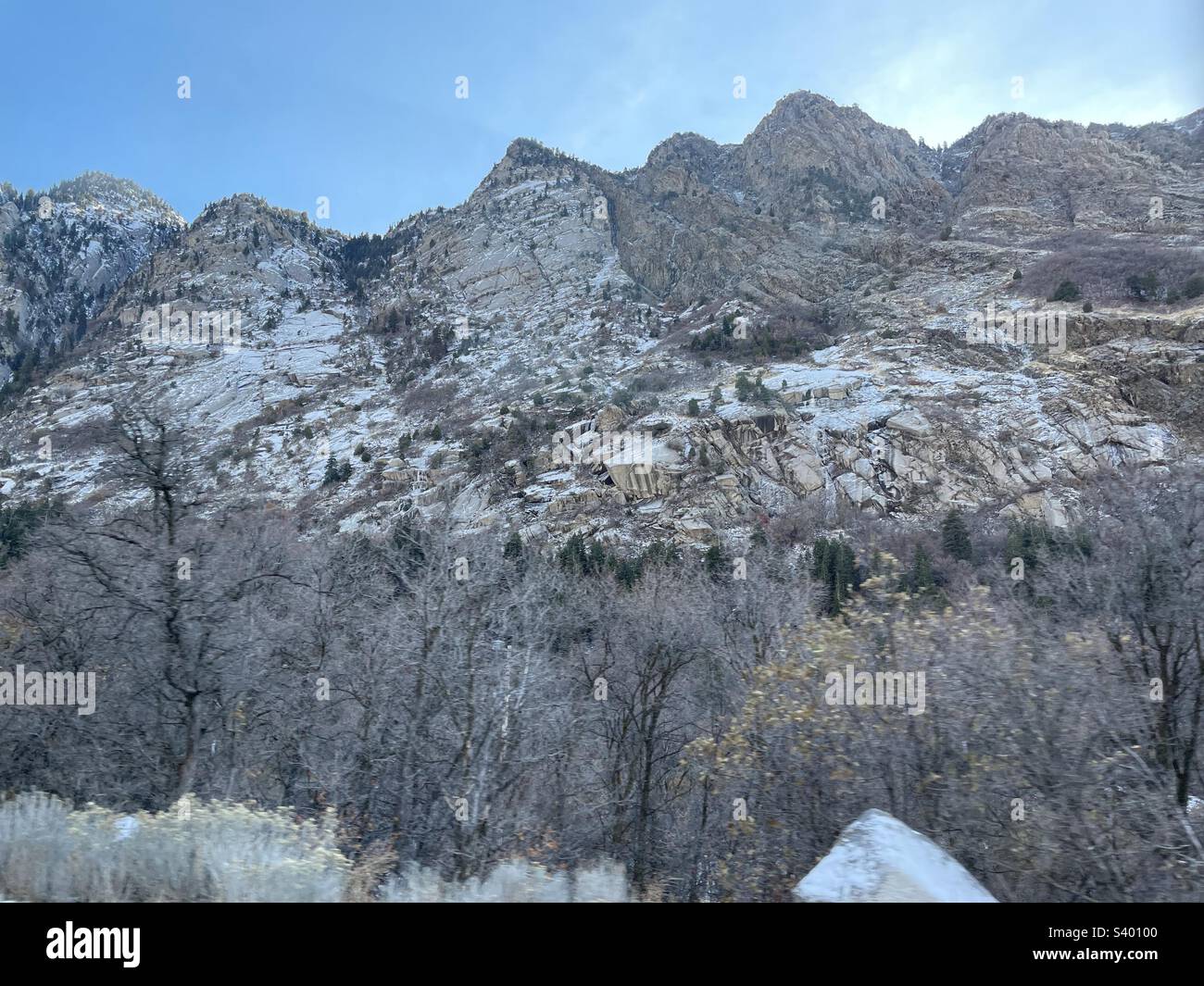 Salt lake city utah snow hi-res stock photography and images - Alamy