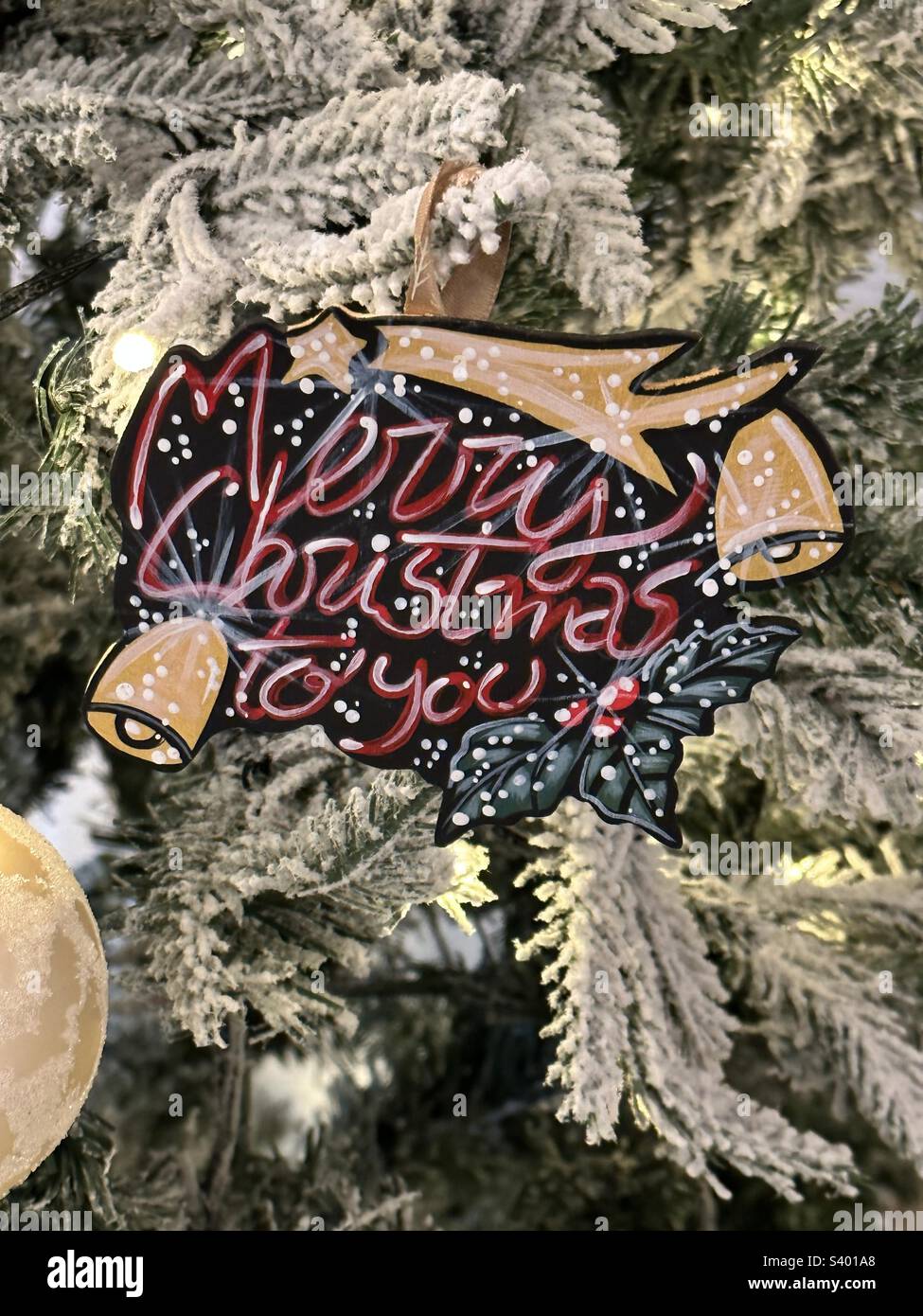 Merry creative christmas tree hi-res stock photography and images - Alamy