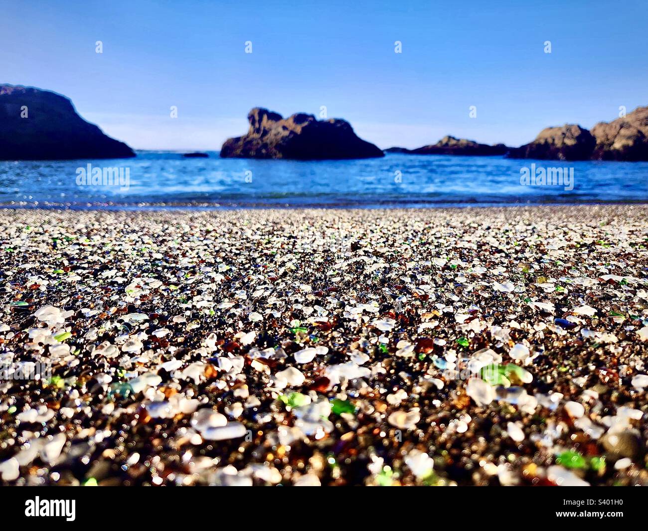 Fort bragg glass beach hi-res stock photography and images - Alamy