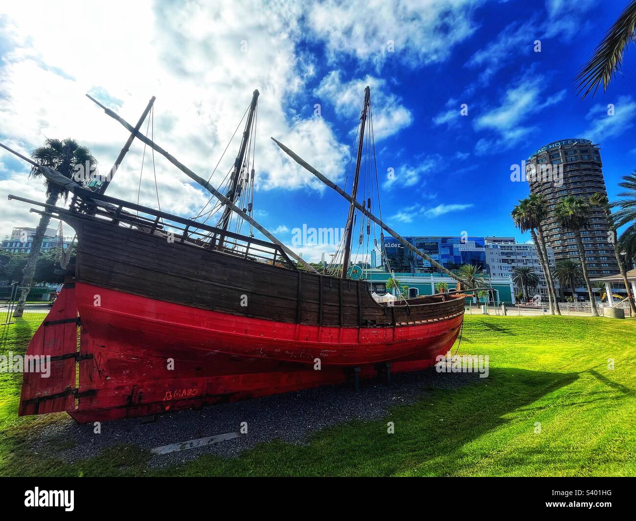 La Niña III faithful replica of the ship of Columbus for 500th ...