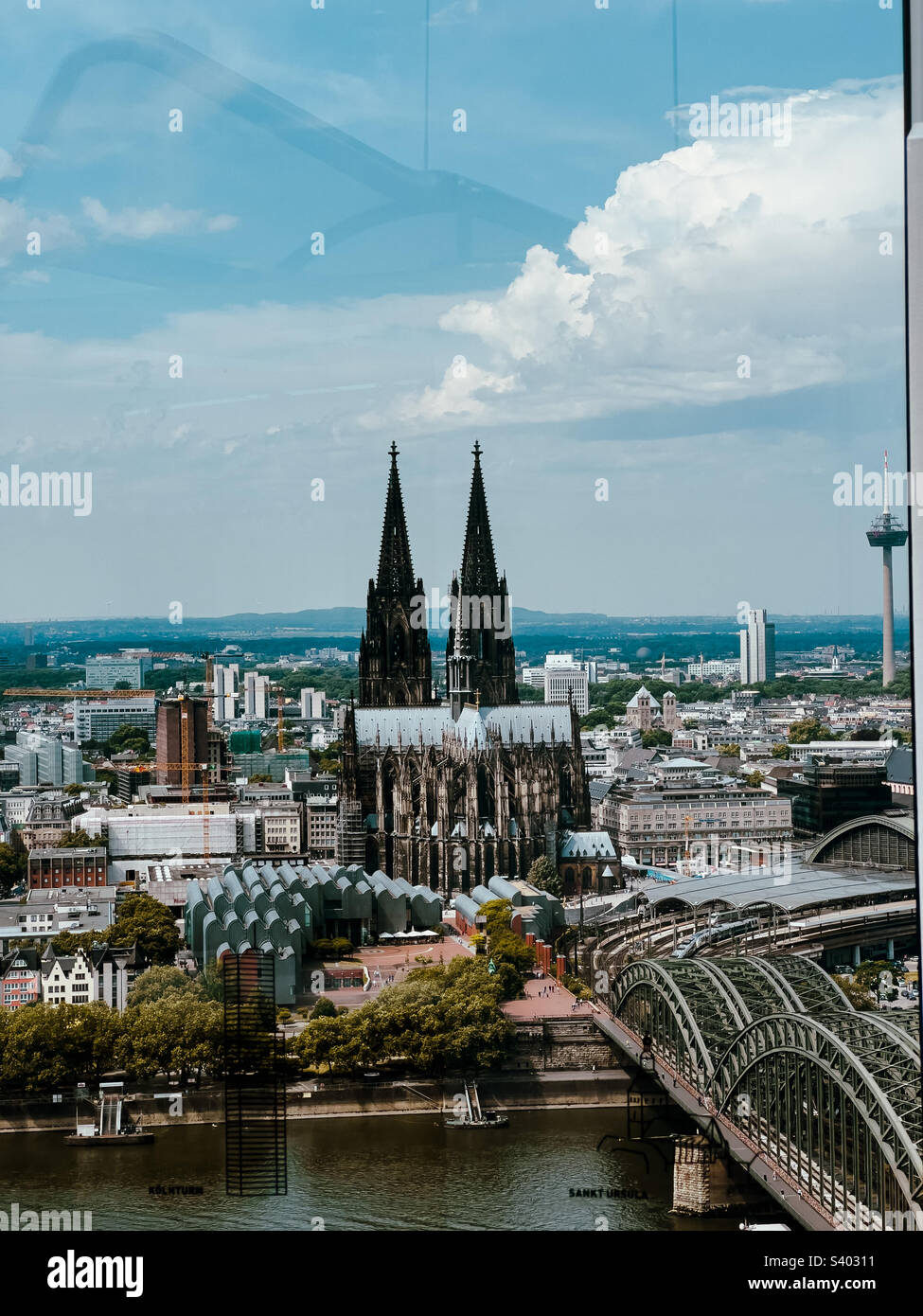 Cologne view hi-res stock photography and images - Alamy