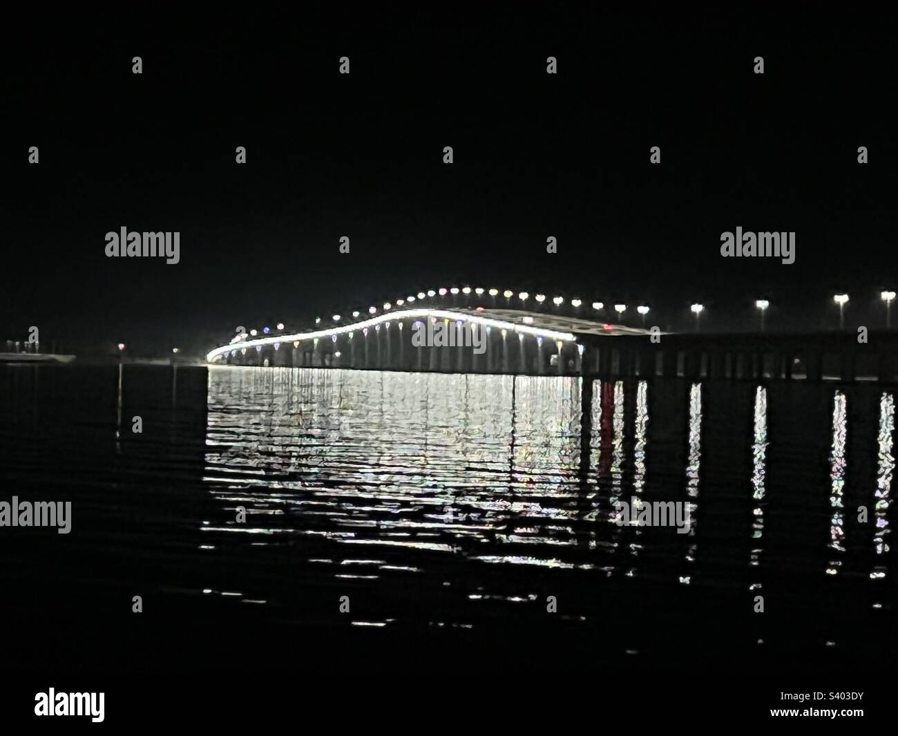 Biloxi and Ocean Springs Bridge Stock Photo - Alamy