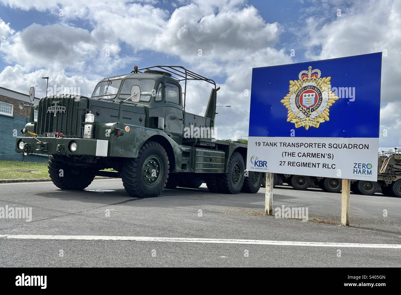 British army tank transporter hi-res stock photography and images - Alamy