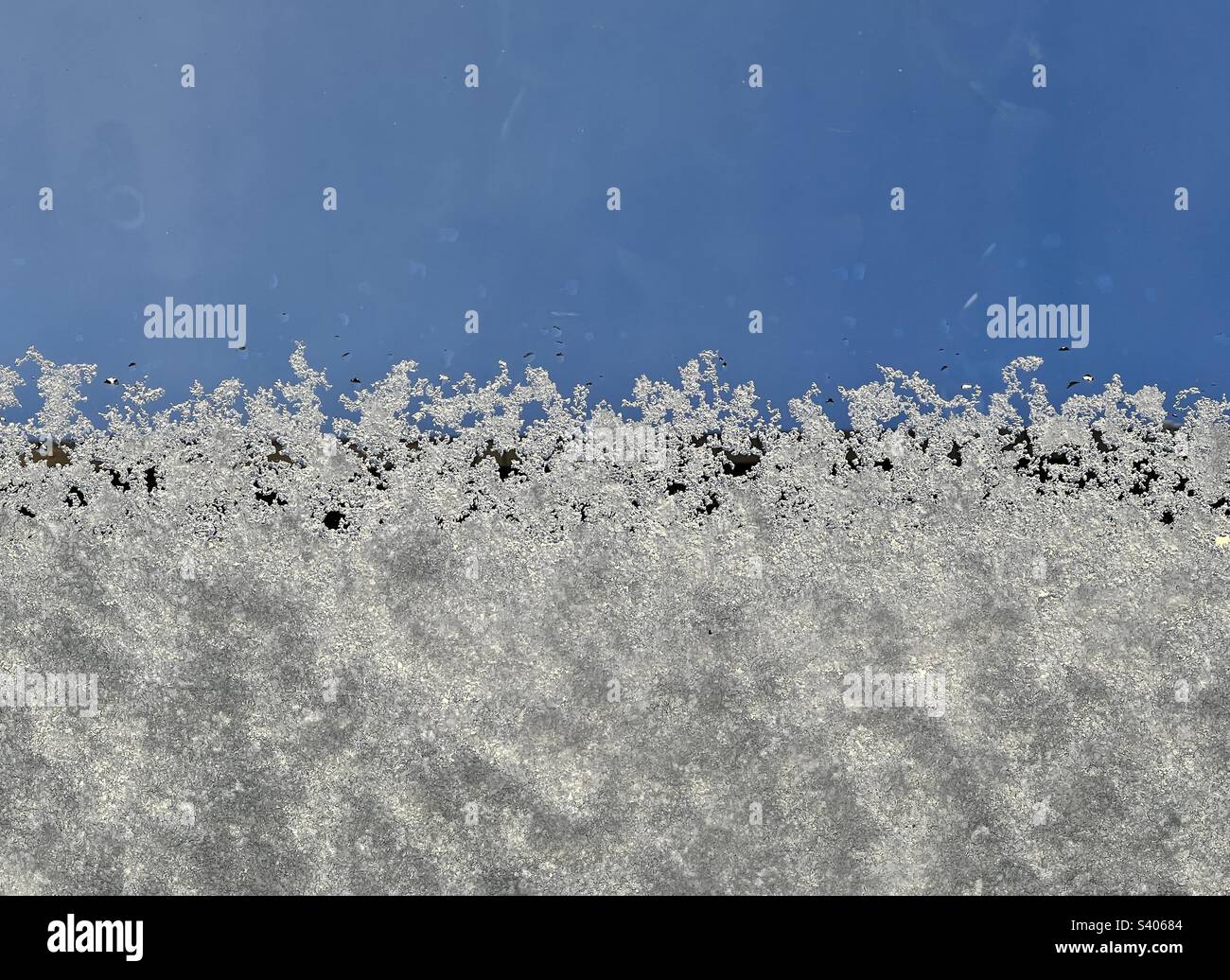 Light snow on skylight Stock Photo - Alamy