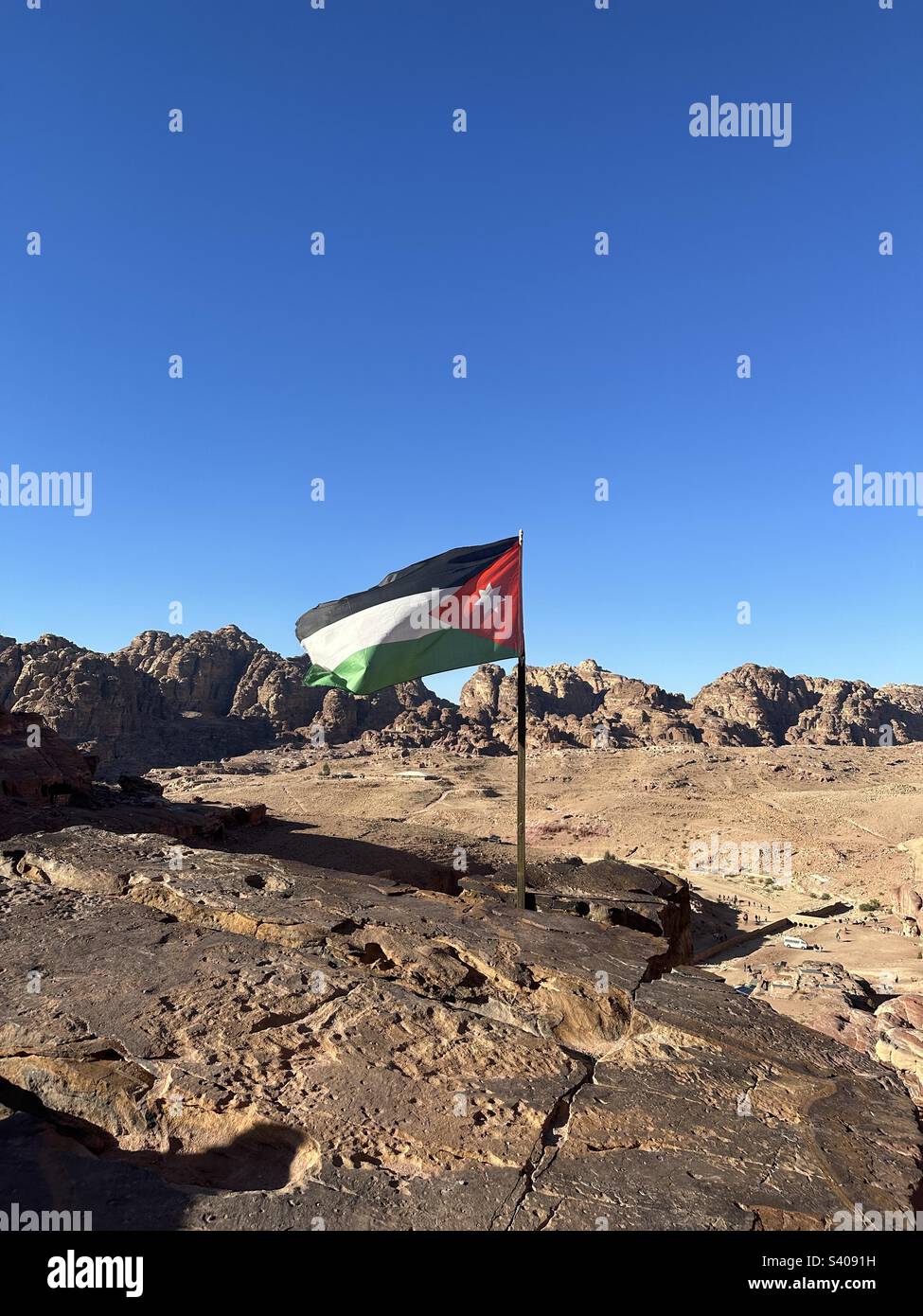Flag of the jordan hi-res stock photography and images - Alamy