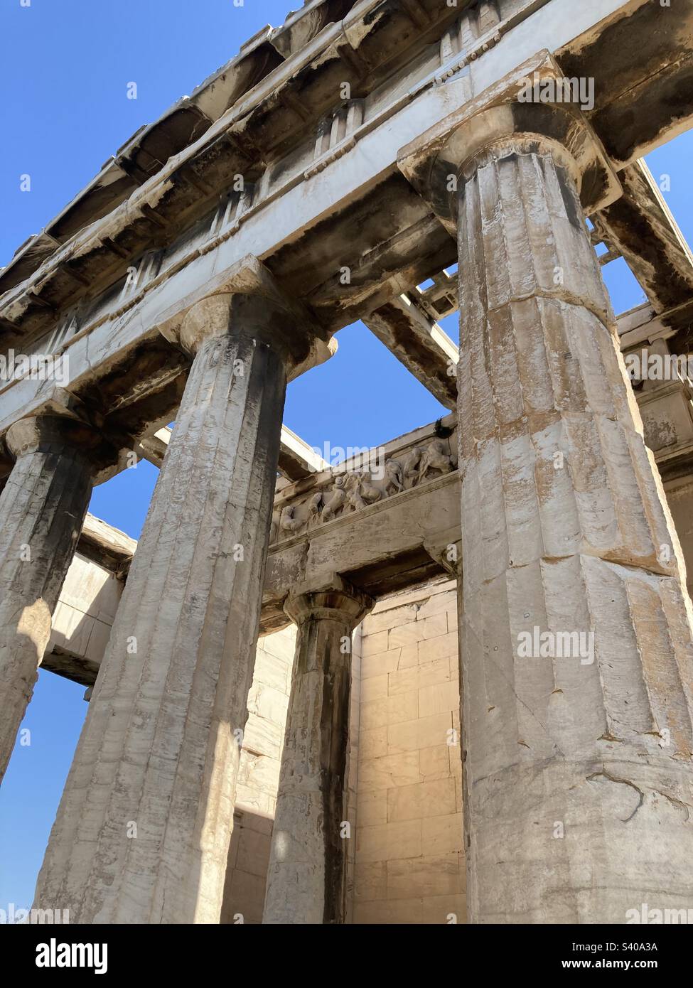 Temple of theseus athens hi-res stock photography and images - Alamy