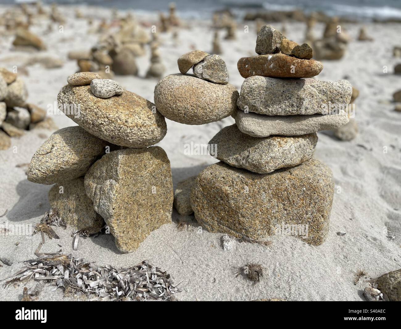 Construction on the rocks hi-res stock photography and images - Alamy