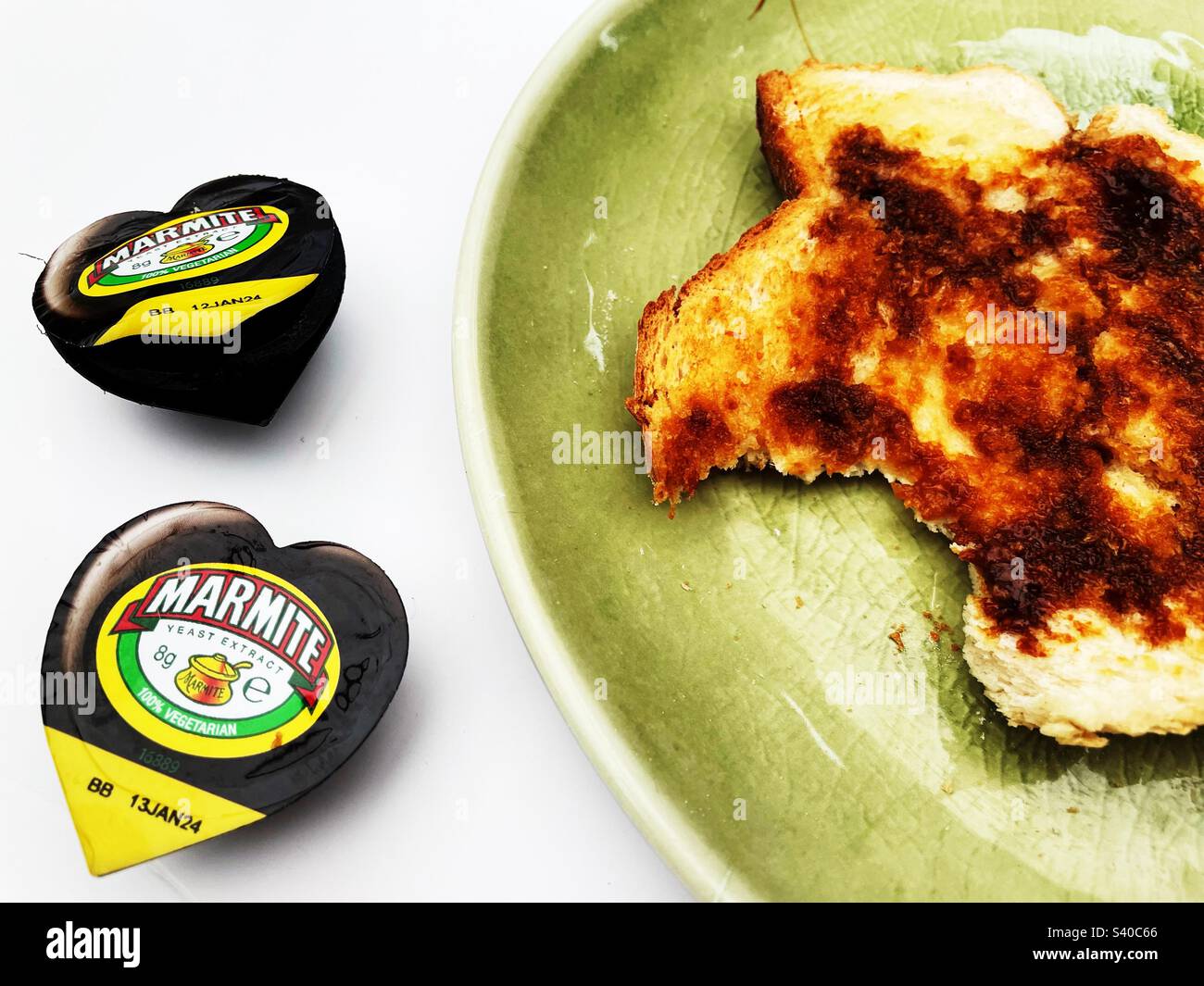 Individual Marmite pots Stock Photo - Alamy