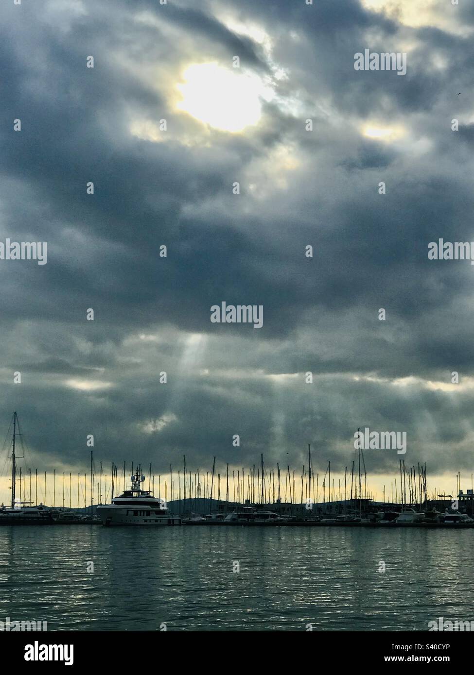 ACI marina in Adriatic port of Split, Croatia Stock Photo - Alamy