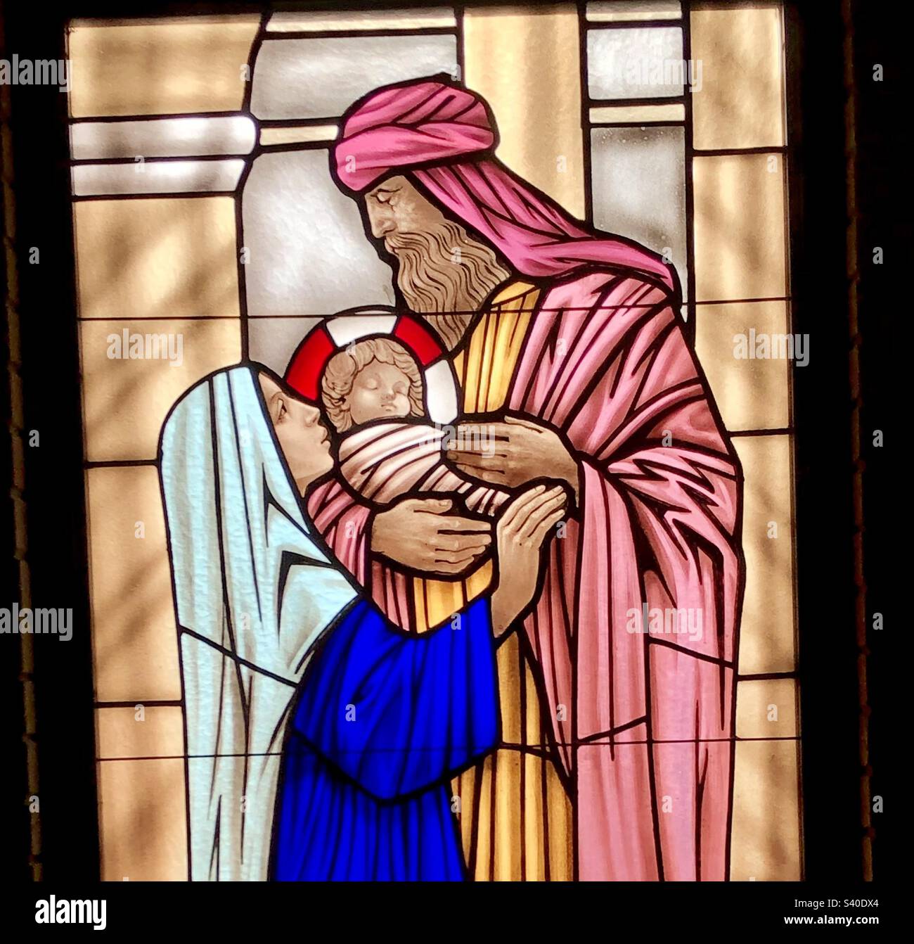 Presentation of jesus to simeon hi-res stock photography and images - Alamy