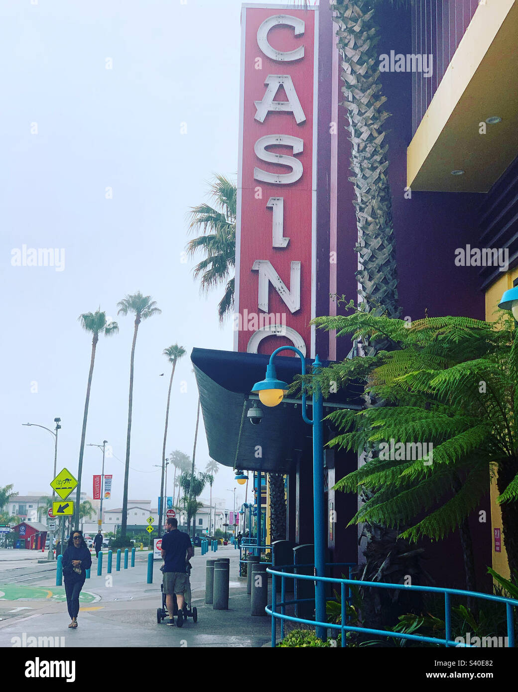 June, 2022, Casino Arcade, Santa Cruz Beach Boardwalk Amusement Park ...