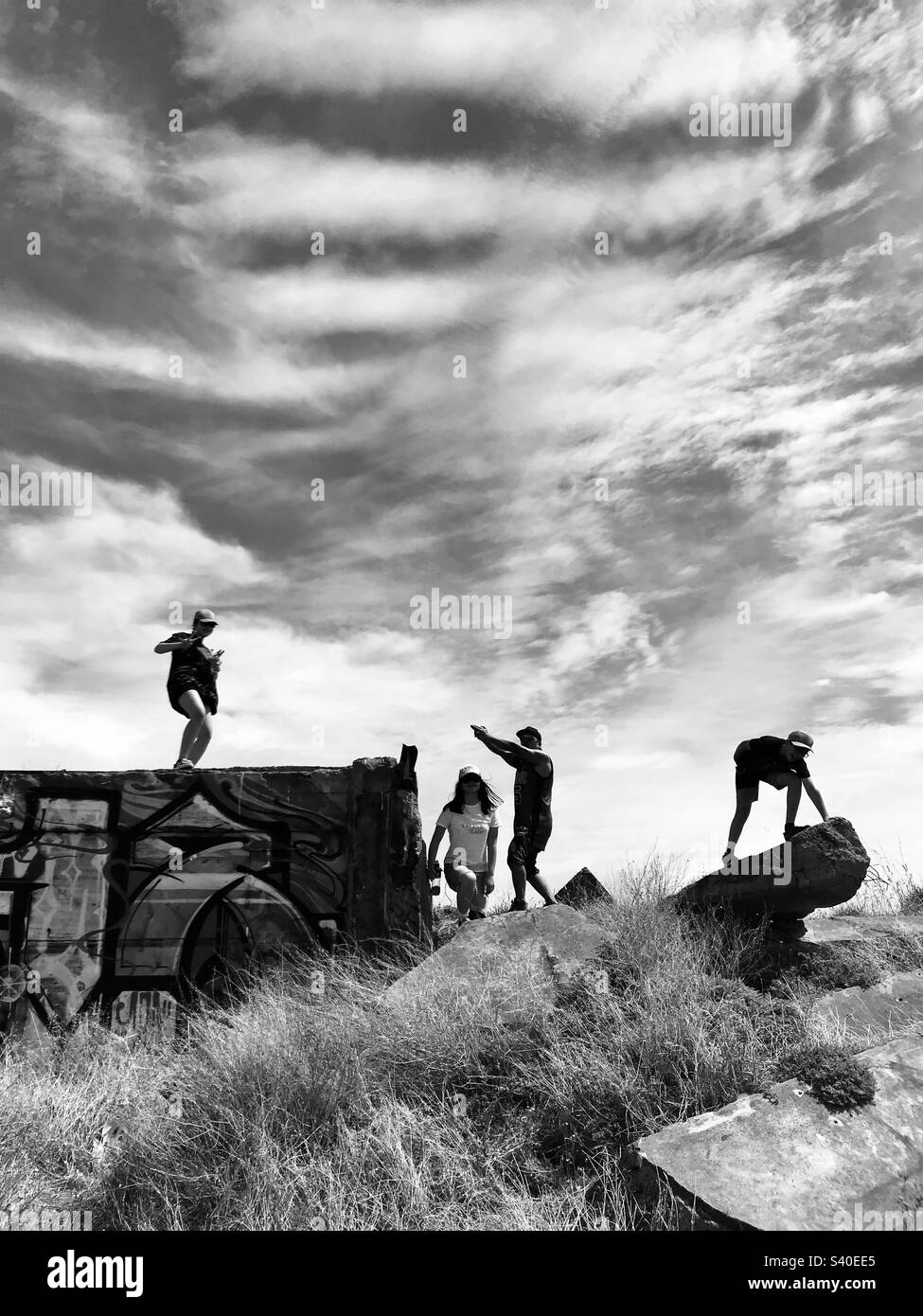 Drama in the park hi-res stock photography and images - Alamy