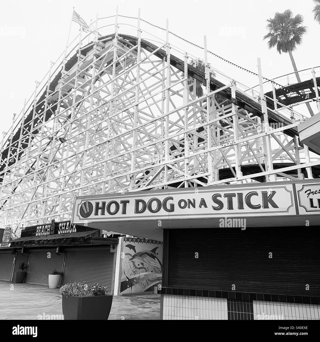 June, 2022, In the morning prior to opening time at the Santa Cruz ...