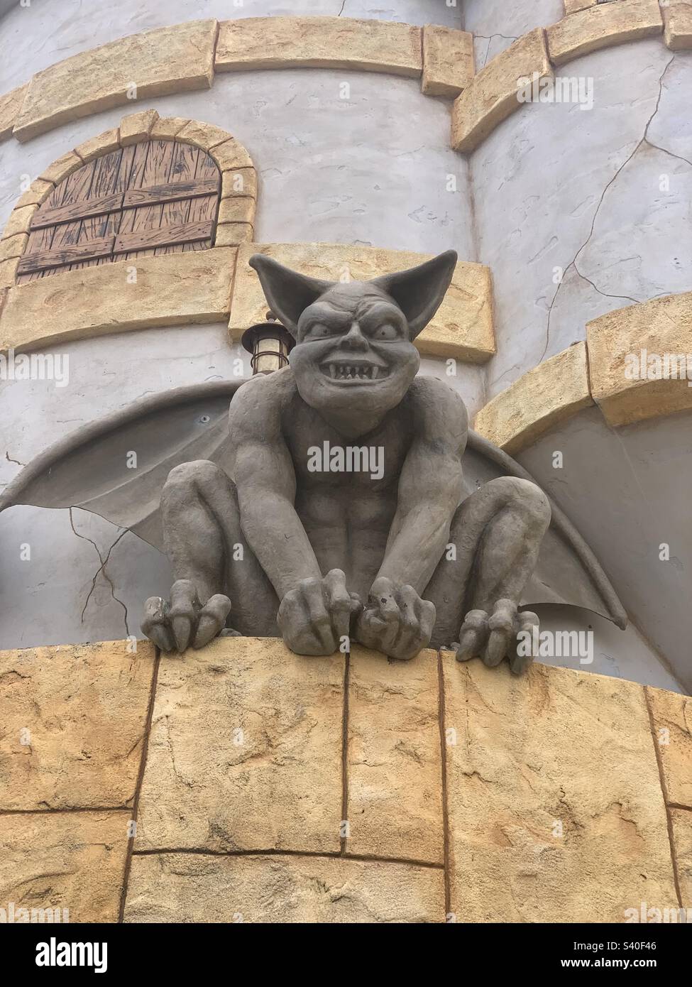 Gargoyle, Santa Cruz Beach Boardwalk, Santa Cruz, California, United ...
