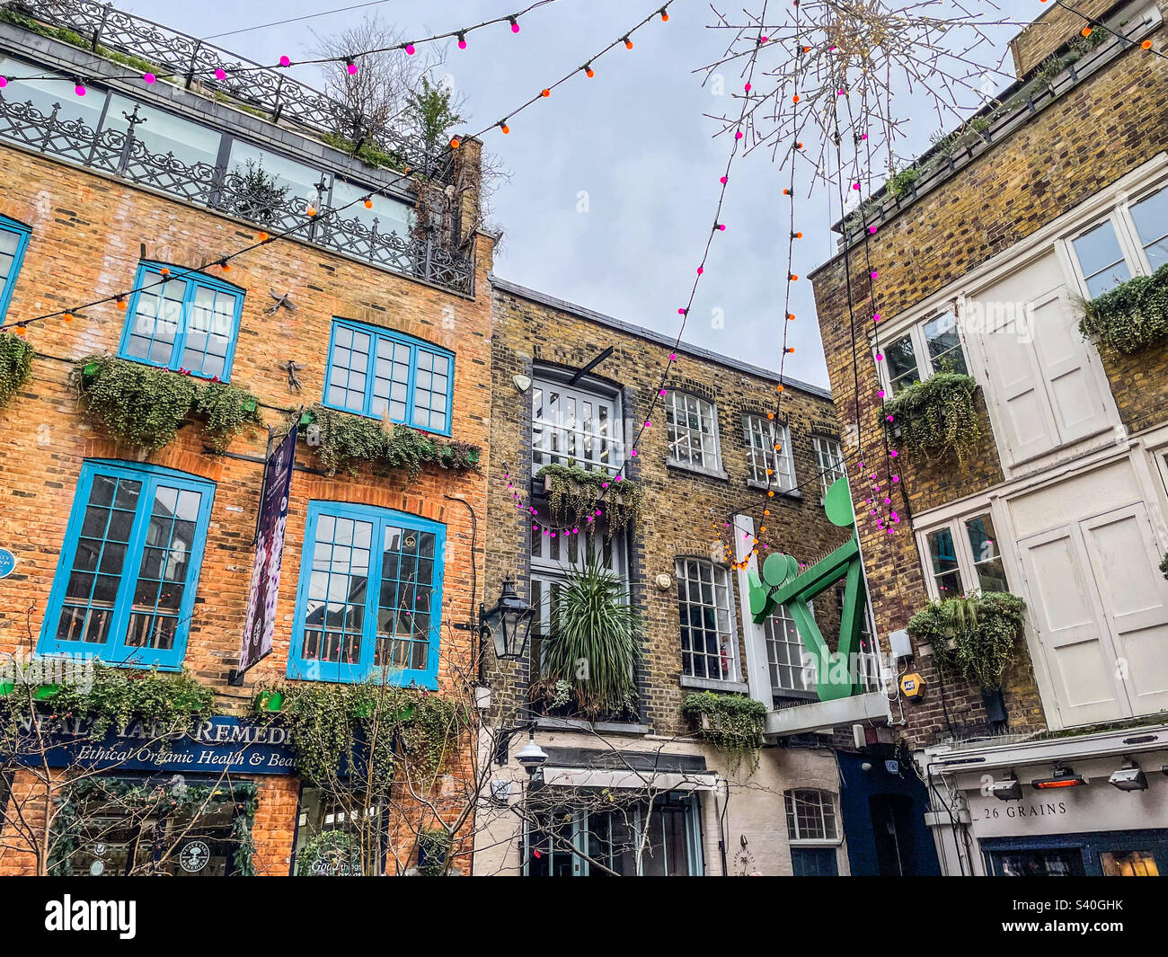 Neal's yard, covent garden hi-res stock photography and images - Alamy
