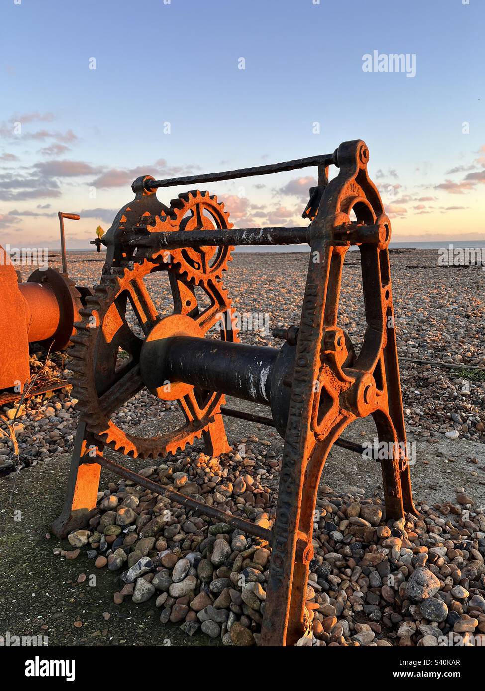 Boat winch cogs hi-res stock photography and images - Alamy