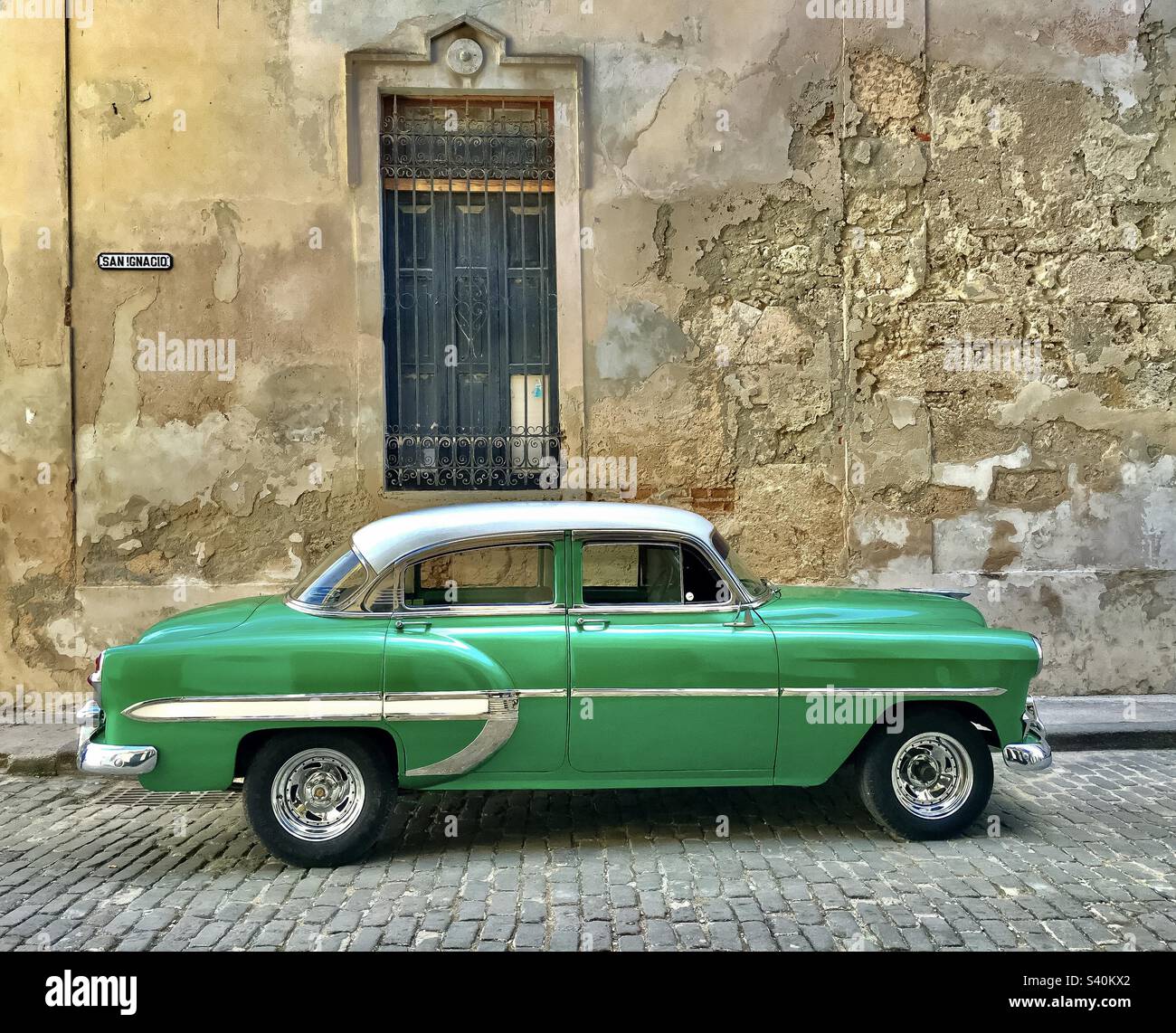 Cuban Car in Havana Stock Photo - Alamy