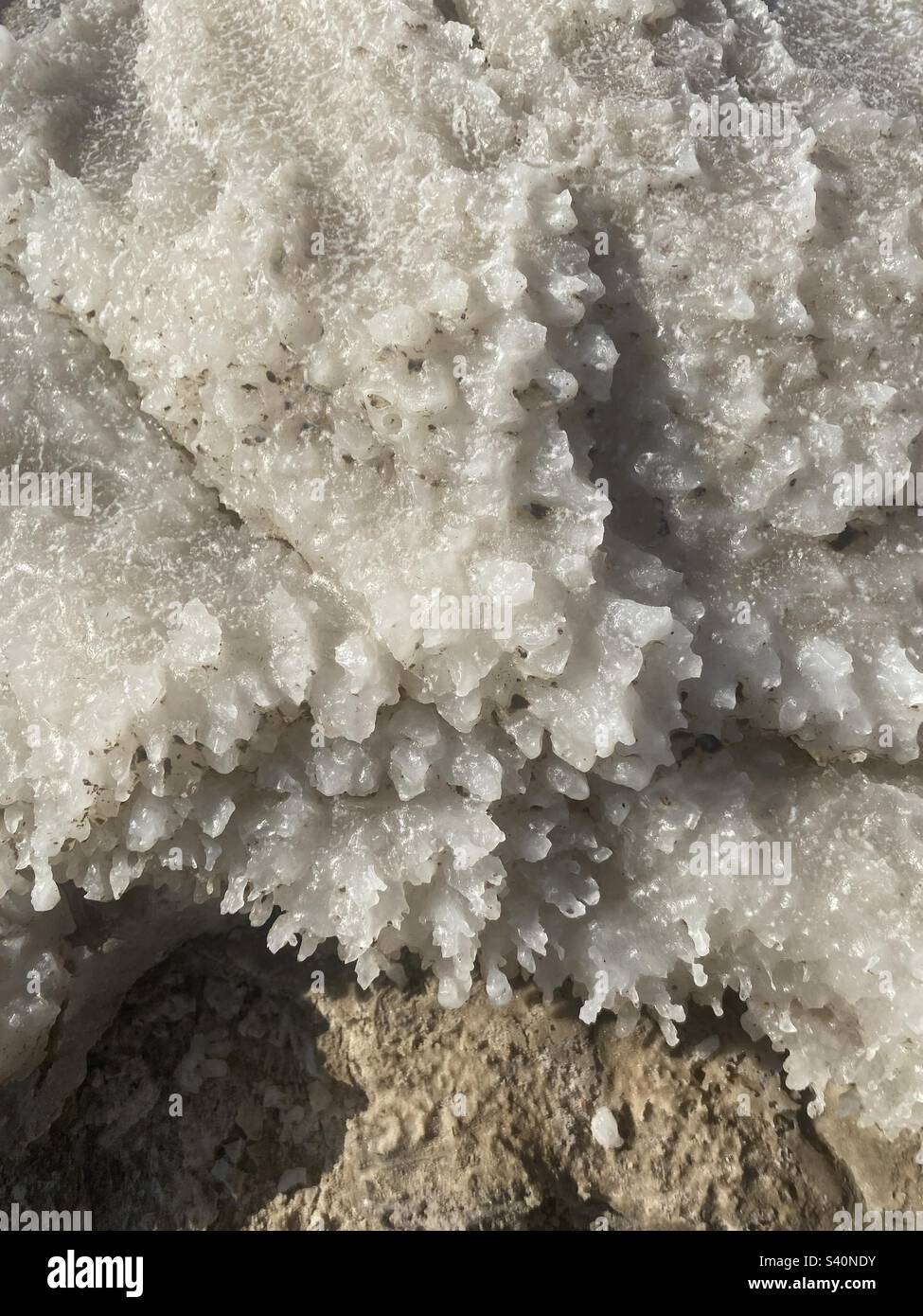 Dead sea salt crystals hi-res stock photography and images - Alamy