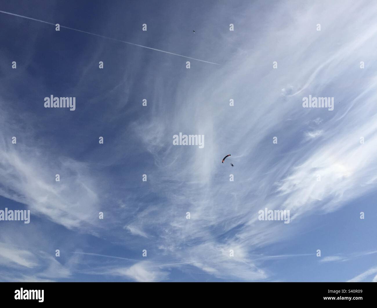 Skydiving at Hinton Airfield 2, Brackley, England, September 2019 Stock ...