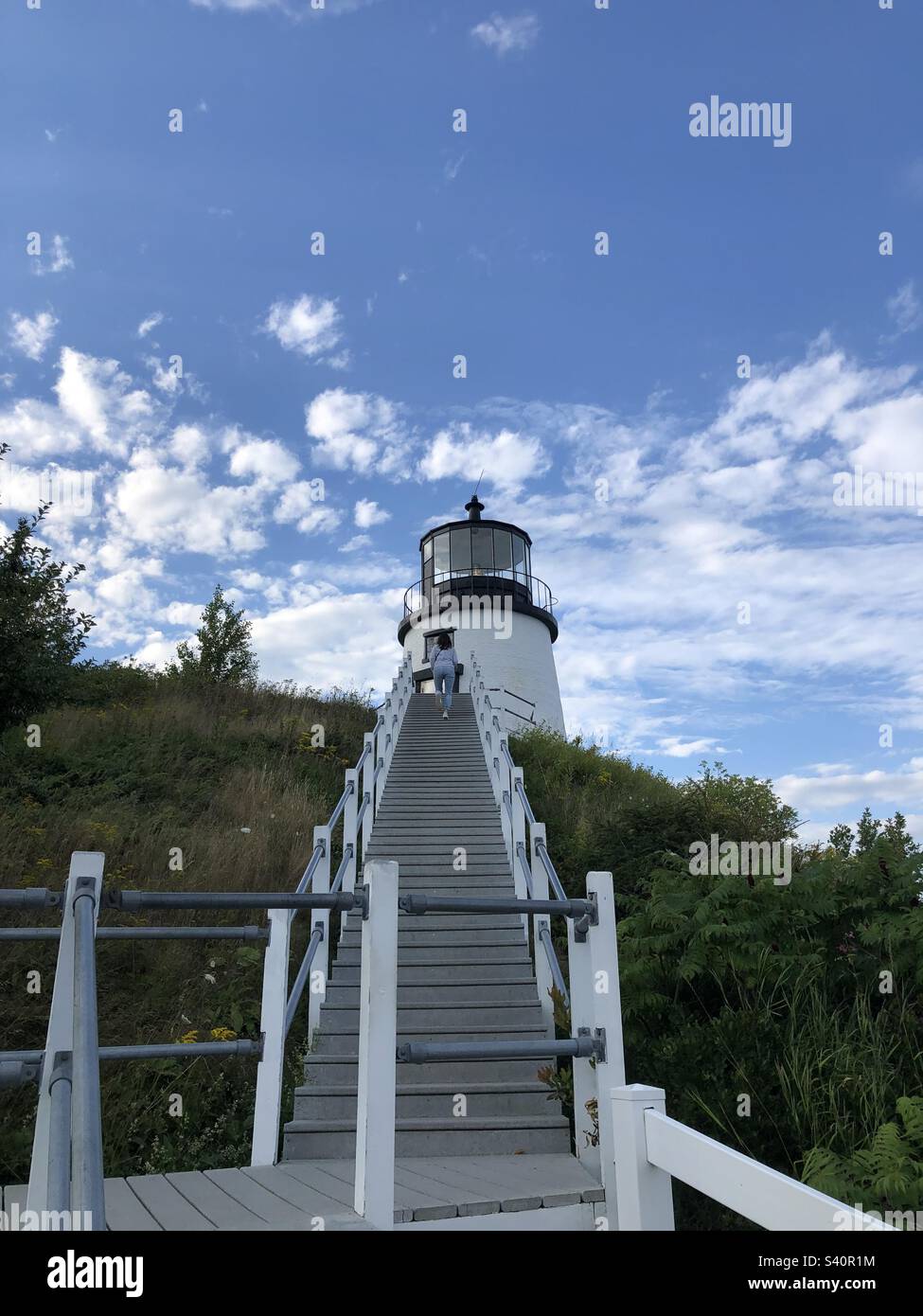 Owls head lighthouse hi-res stock photography and images - Alamy