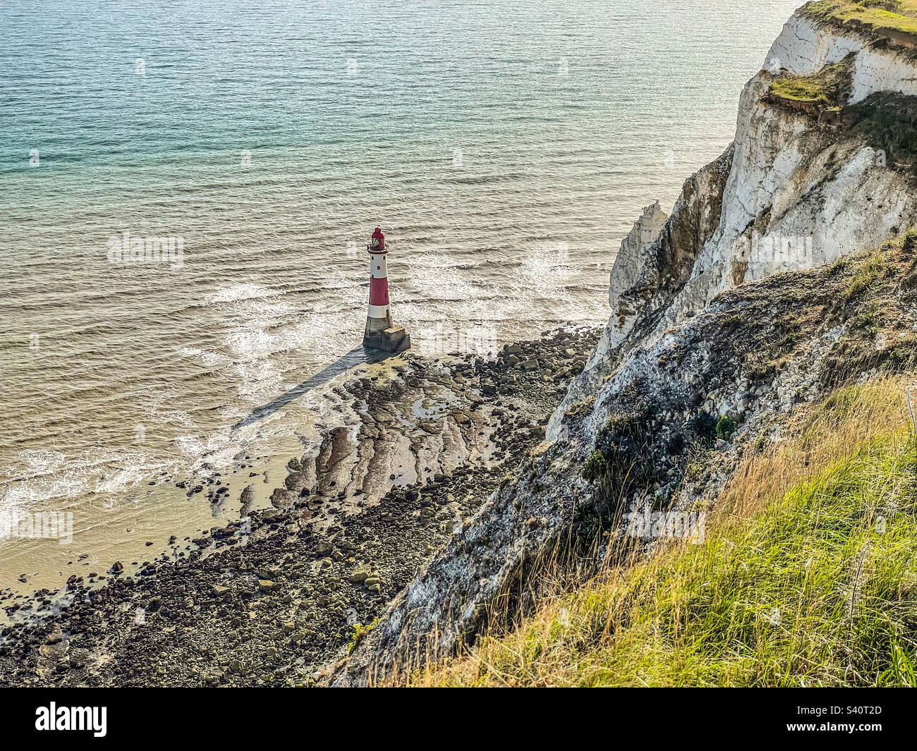 Beachy Head Lighthouse Stock Photo - Alamy