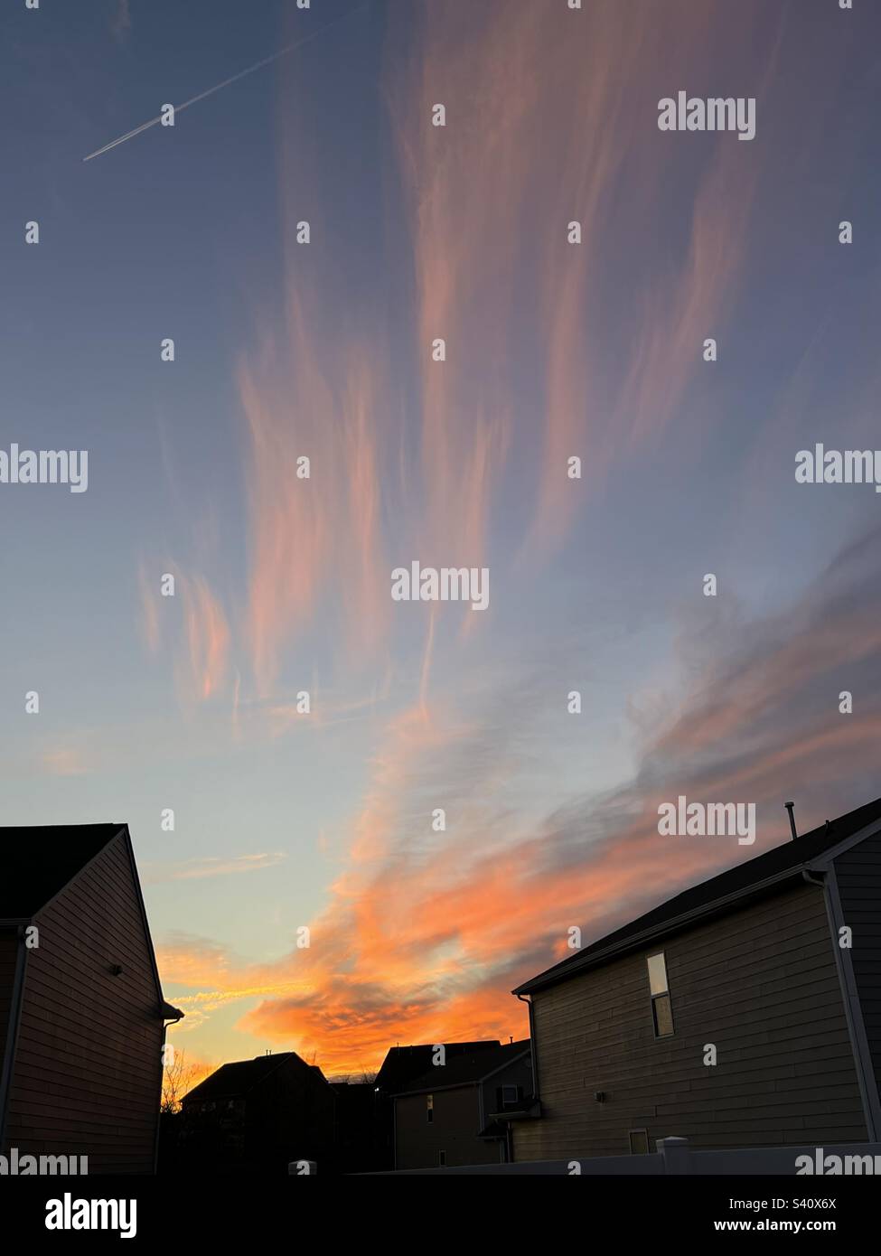 Backyard sunset hi-res stock photography and images - Alamy