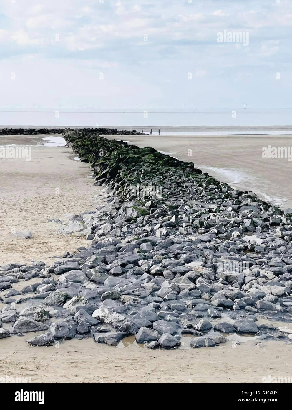 Prestatyn beach hi-res stock photography and images - Alamy
