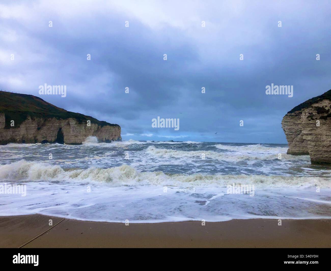 Beach side cliffs Stock Photo - Alamy