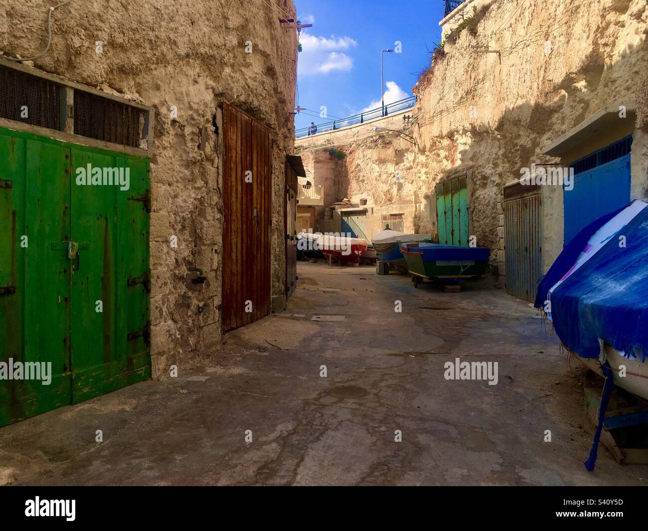 Boats boatyard hi-res stock photography and images - Alamy