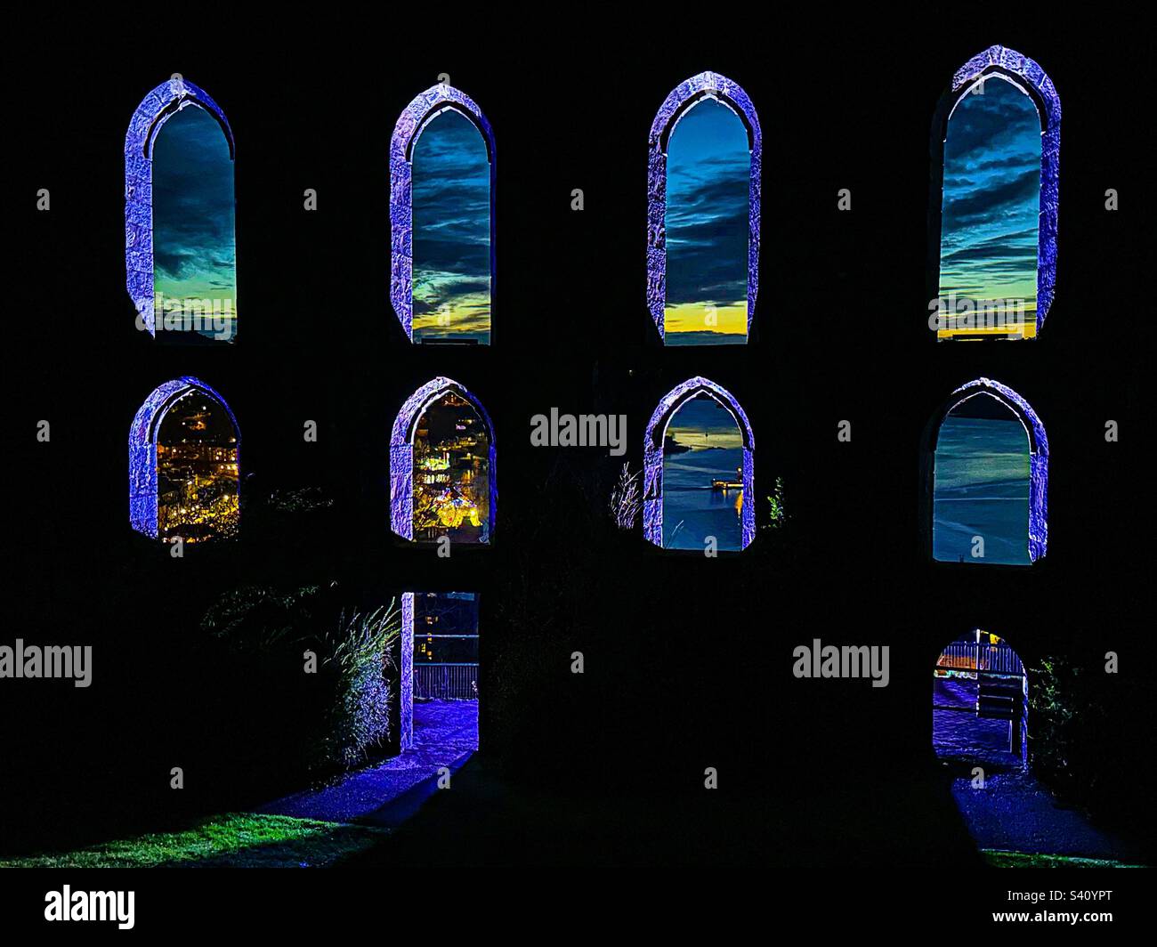Mccaig’s tower oban hi-res stock photography and images - Alamy