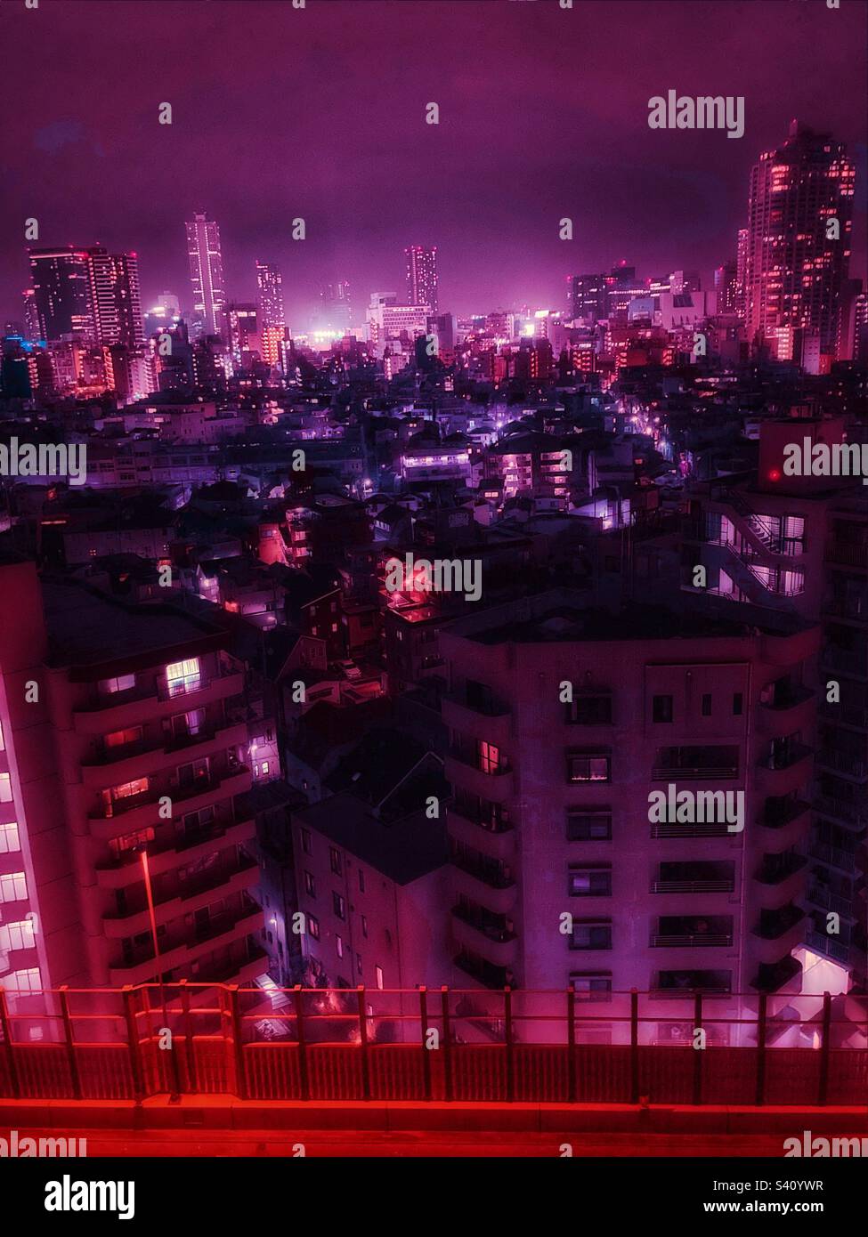 Cyberpunk japan hi-res stock photography and images - Alamy