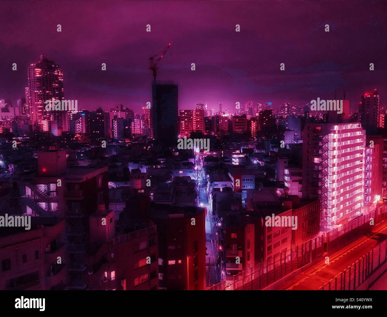 Cyberpunk japan hi-res stock photography and images - Alamy