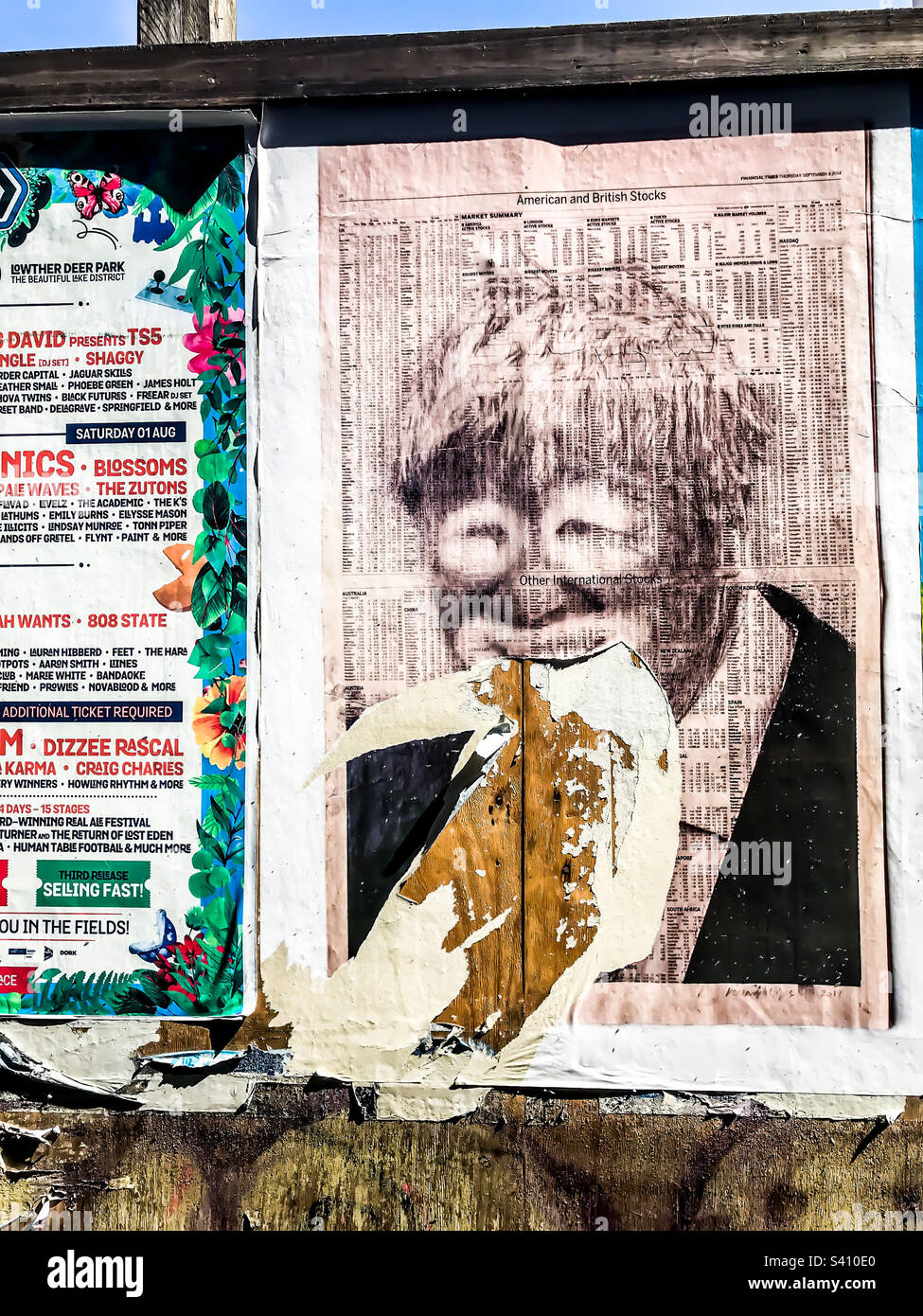 Boris Johnson street art Stock Photo - Alamy