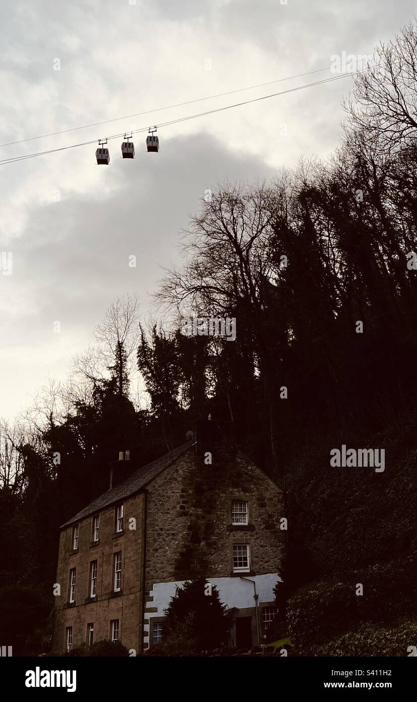Matlock cable cars hi-res stock photography and images - Alamy