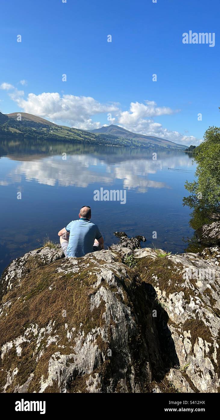 Moment reflective hi-res stock photography and images - Alamy