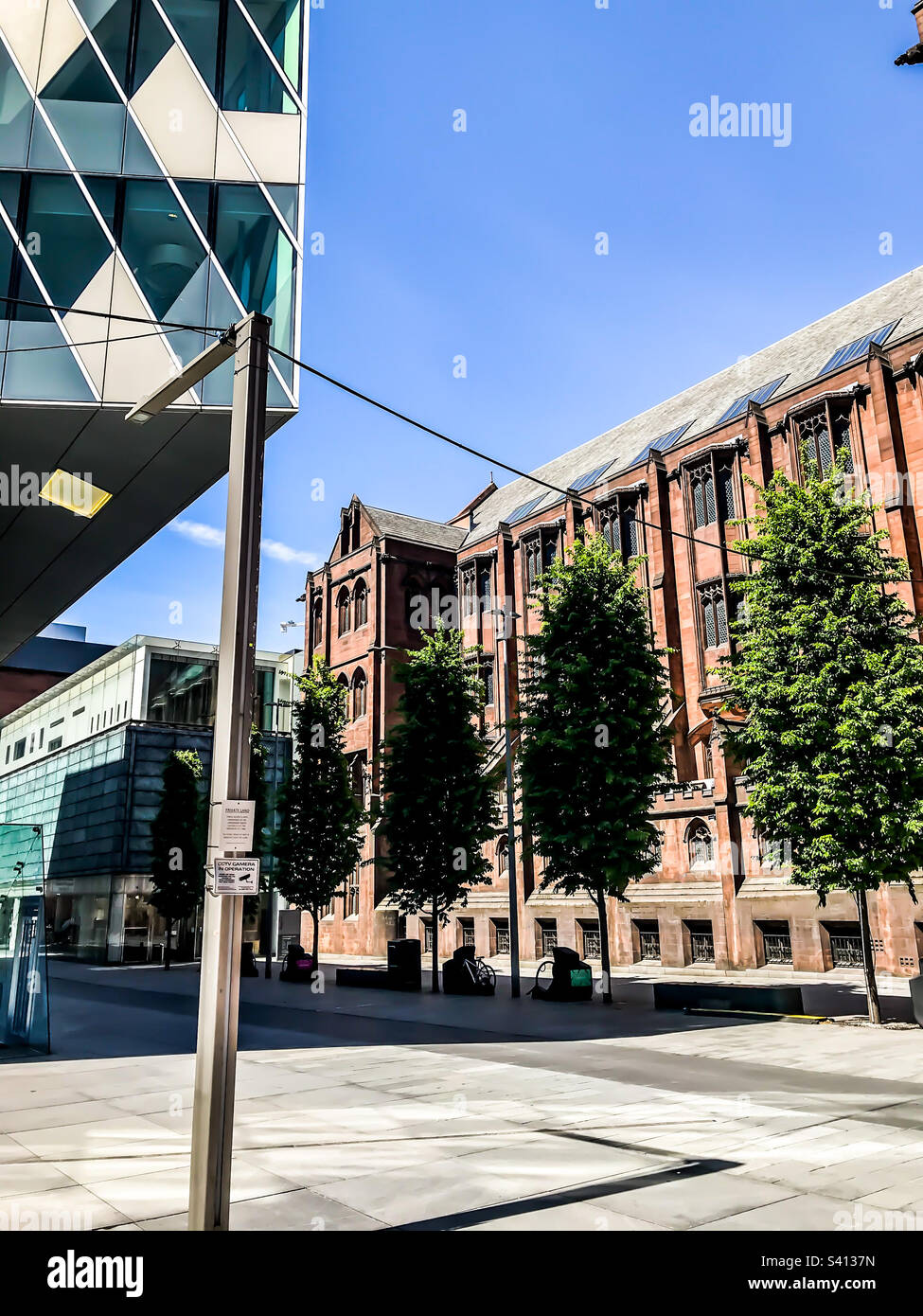 John Ryland library, Manchester Stock Photo - Alamy