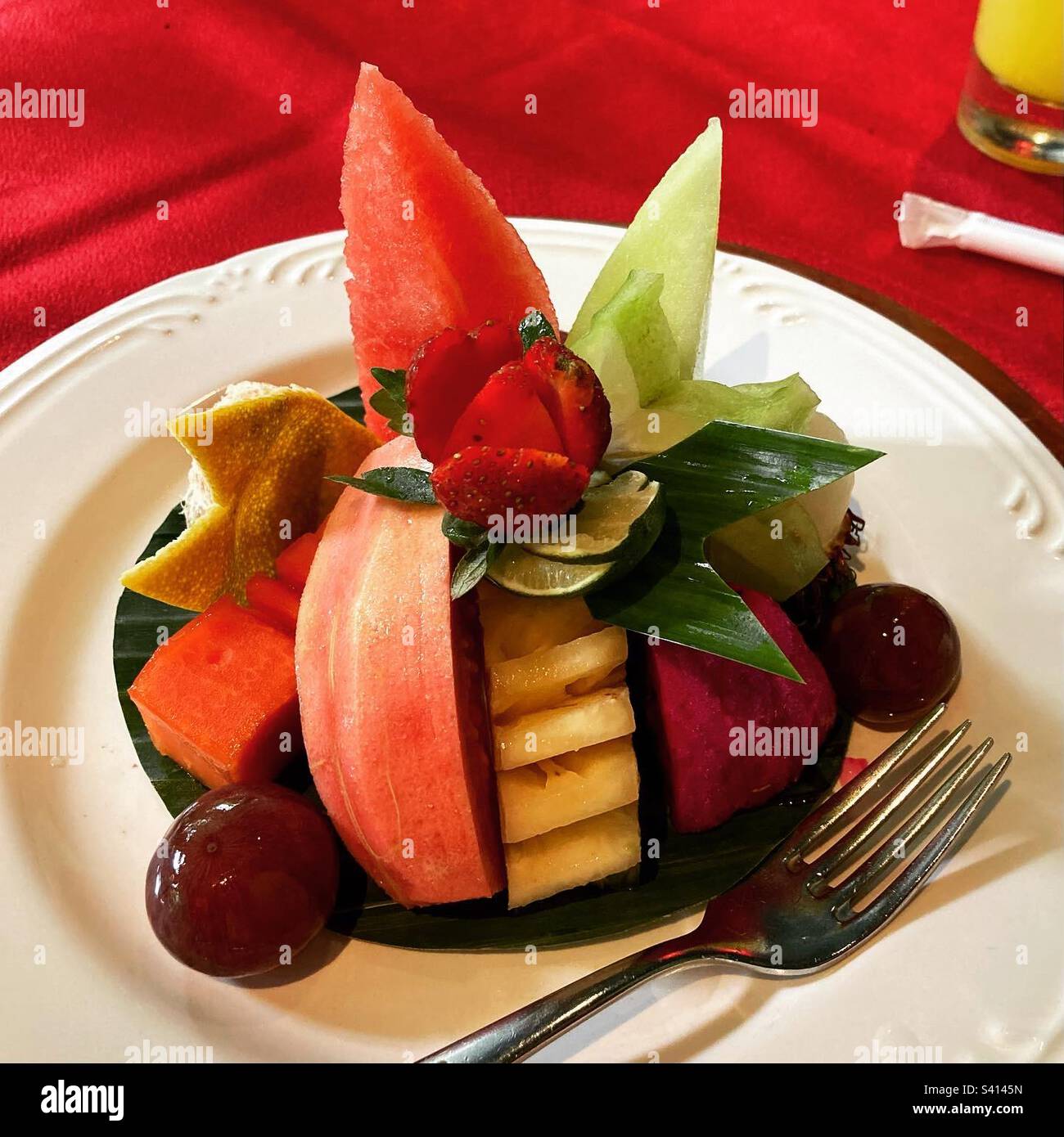 Amazing fruit platter Stock Photo - Alamy