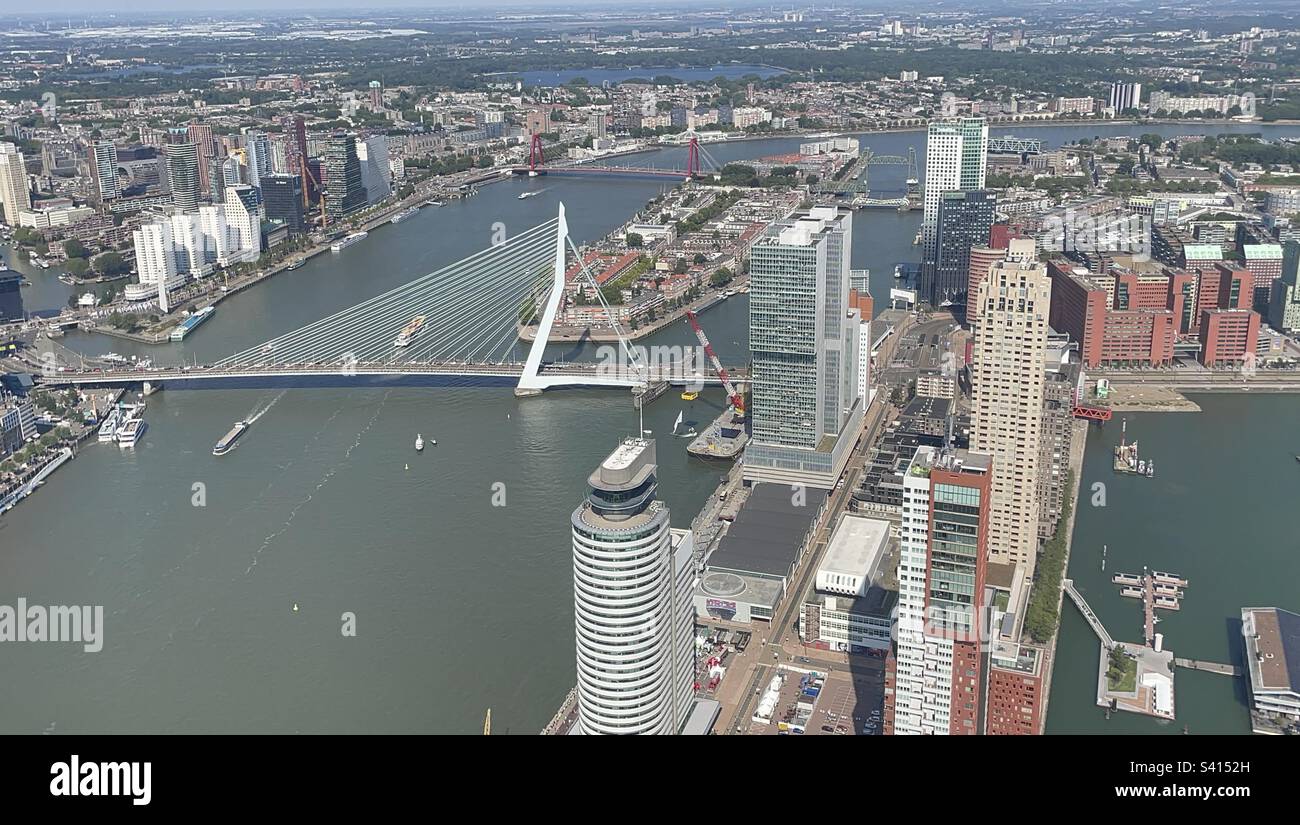Rotterdam from above hi-res stock photography and images - Alamy