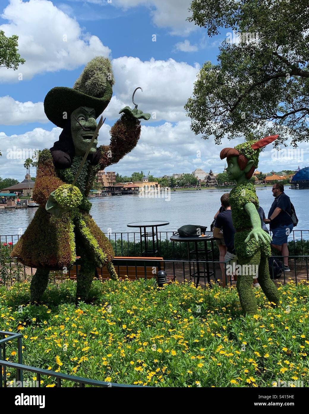Hook and Peter Pan Stock Photo - Alamy