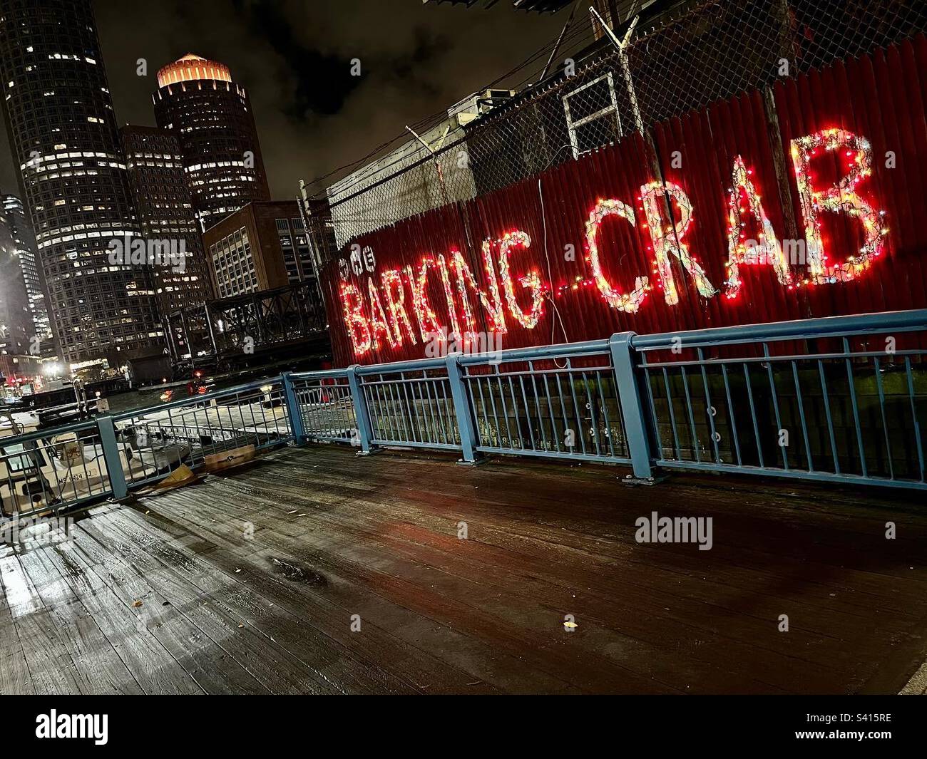Barking Crab in Boston Mass Stock Photo - Alamy