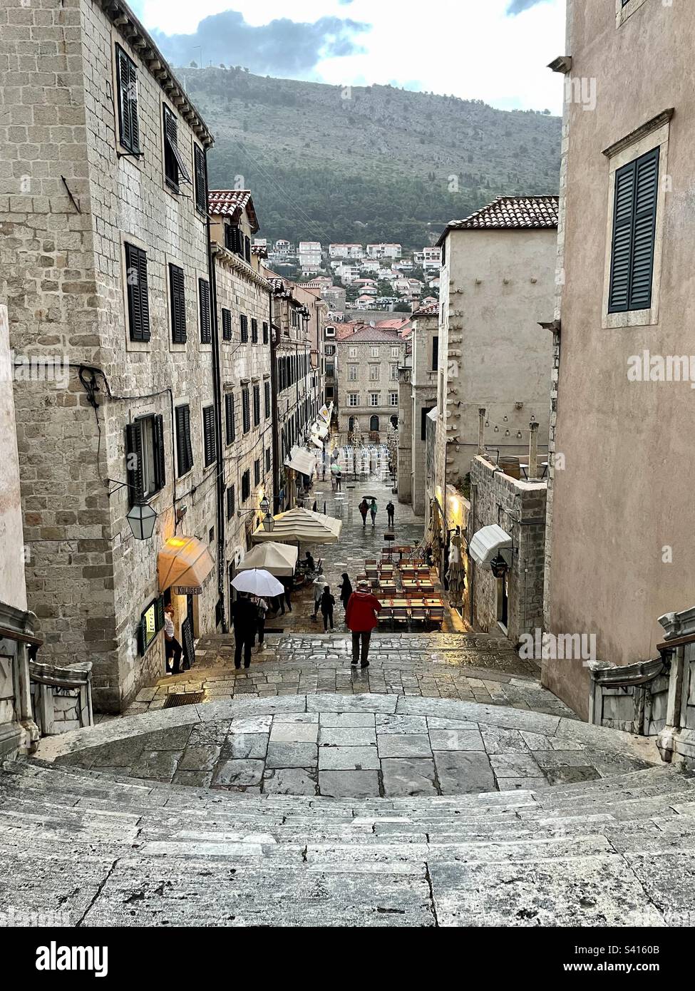 Old town steps hi-res stock photography and images - Alamy