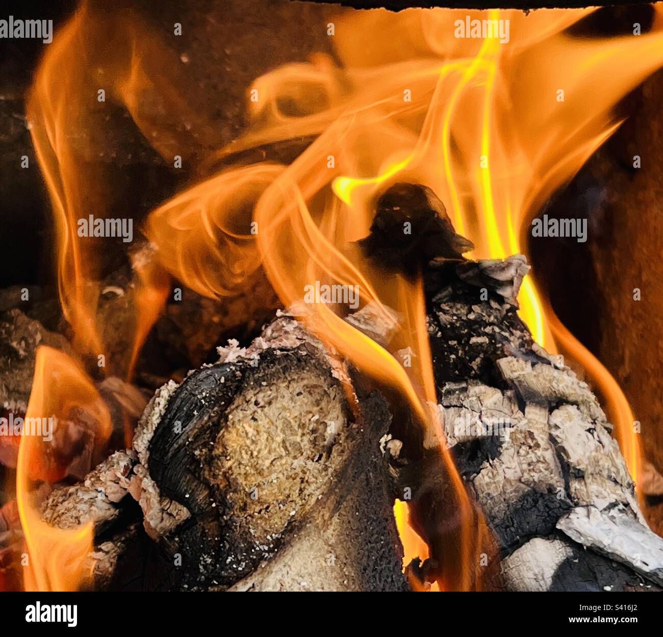 Burning wallpaper hi-res stock photography and images - Alamy