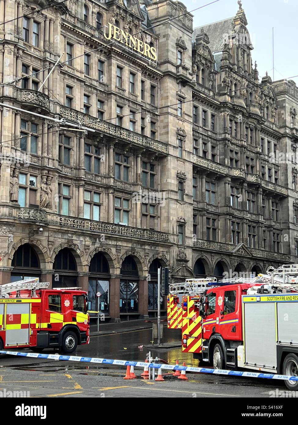 Jenners on fire hi-res stock photography and images - Alamy