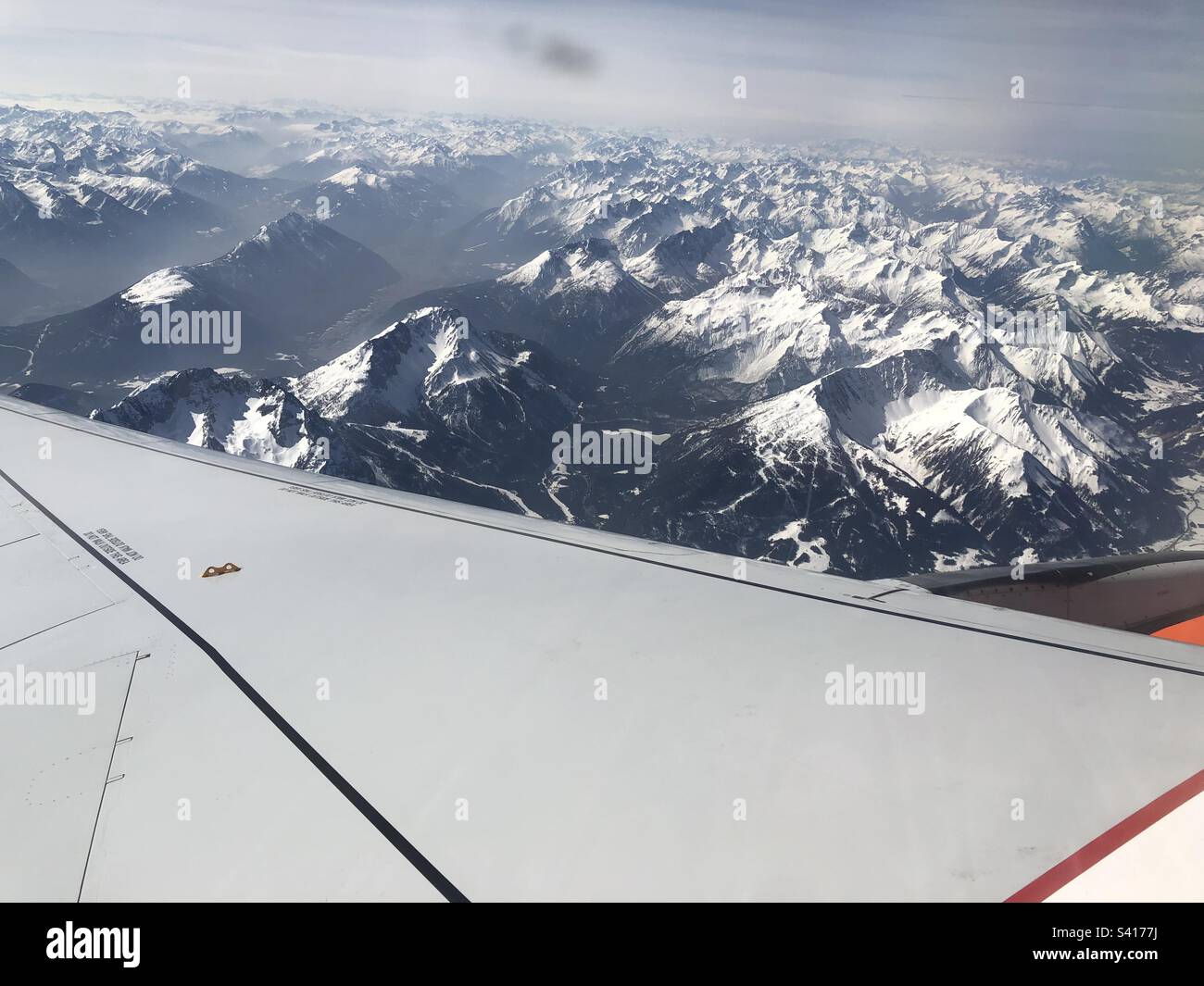 Alps from above Stock Photo - Alamy