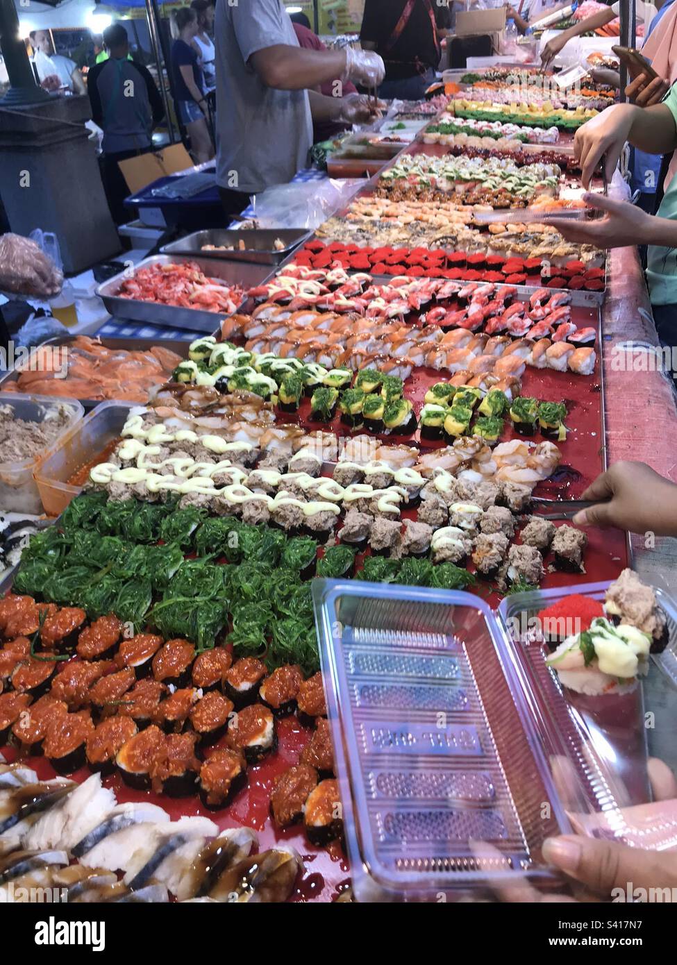 Different types of sushi hi-res stock photography and images - Alamy