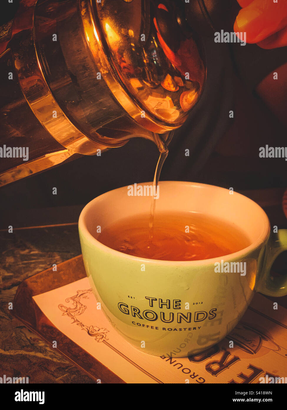Tea coffee shop hi-res stock photography and images - Alamy